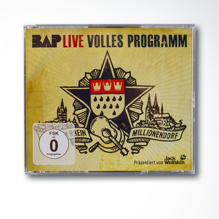 Jubiläums-Box „BAP LIVE – Volles Programm“ – Niedeckens BAP Official